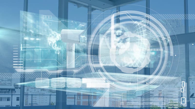 Surveillance Camera Over Digital Interface with Data Processing Against ...