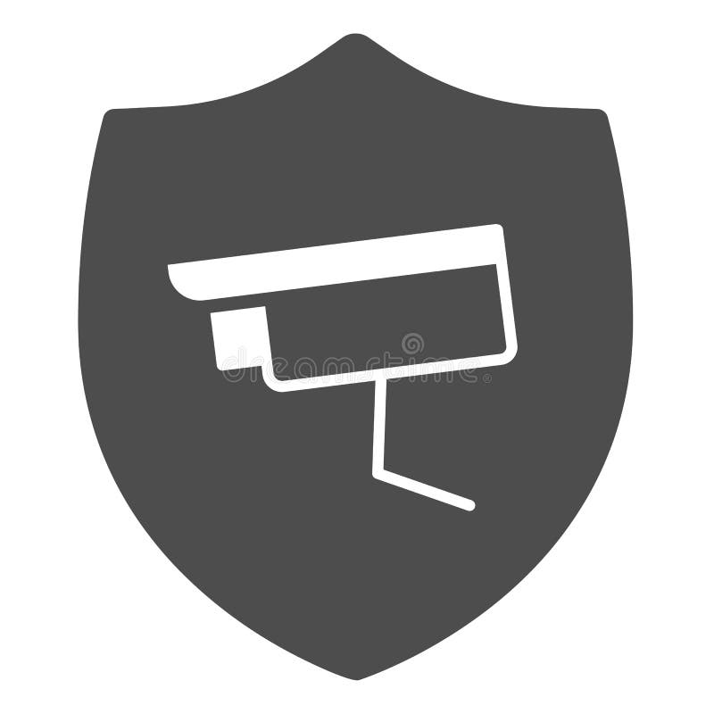 Camera Shield Security Protector Stock Illustration - Illustration of ...