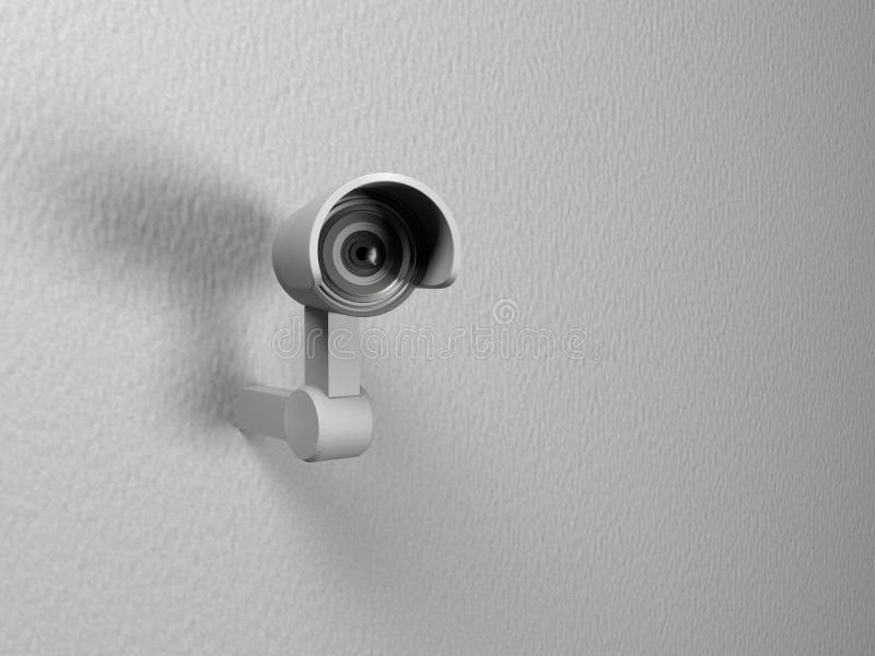 3d House Security Cctv Camera Stock Illustrations – 300 3d House ...