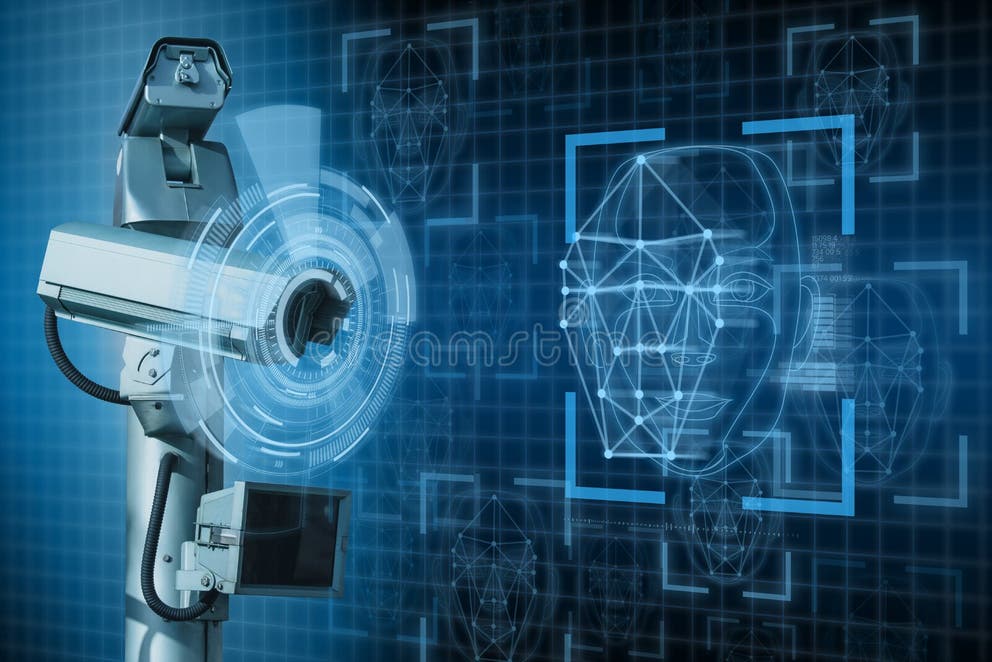 Surveillance CCVT camera stock photo. Image of internet - 190672626