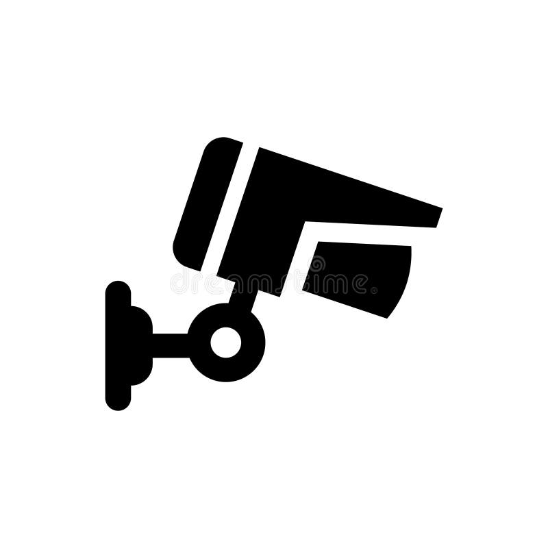Surveillance icon stock vector. Illustration of surveillance - 224183847