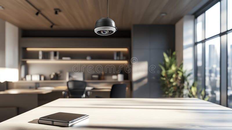 Surveillance and Safety are the Primary Concerns of a Ceiling-mounted Security Camera in a ...