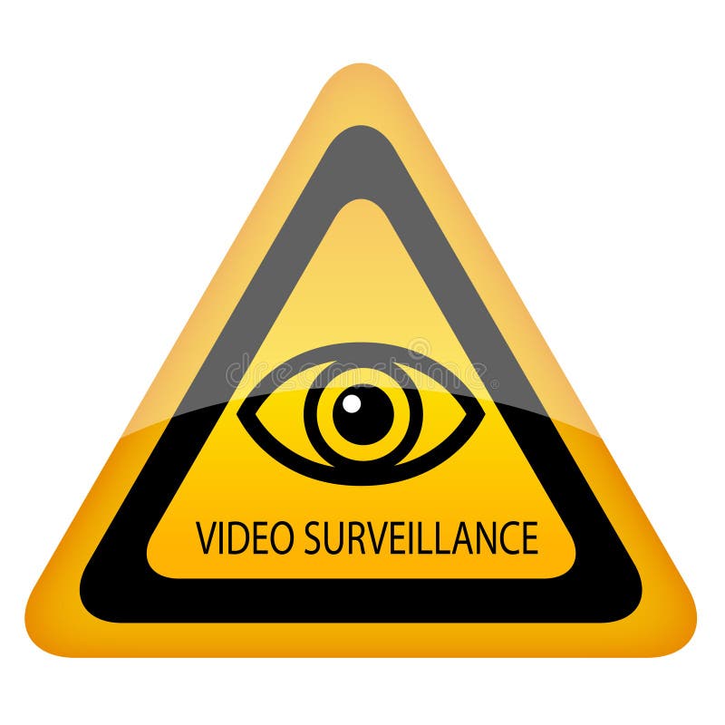 Cctv Triangle Symbols Stock Illustrations – 9 Cctv Triangle Symbols ...