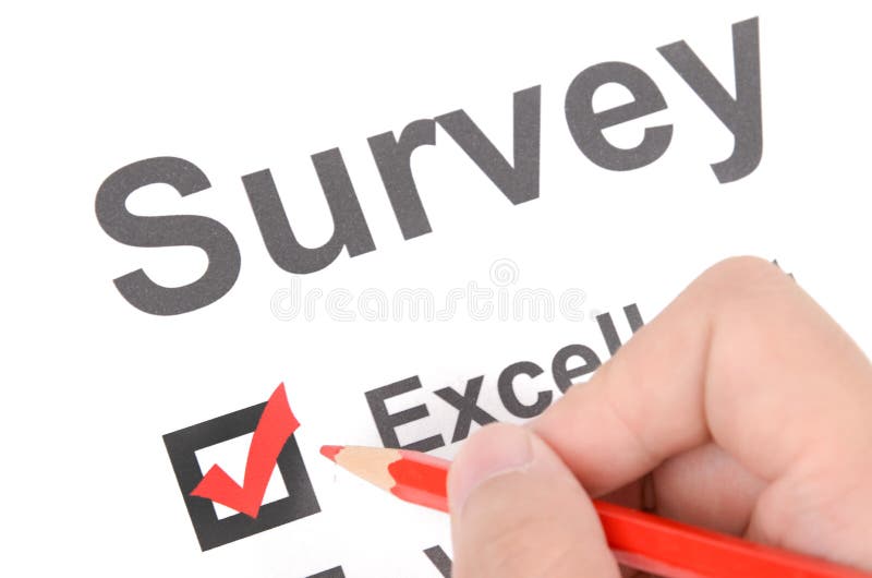 Survey stock photo. Image of concept, check, hand, marketing - 28444252