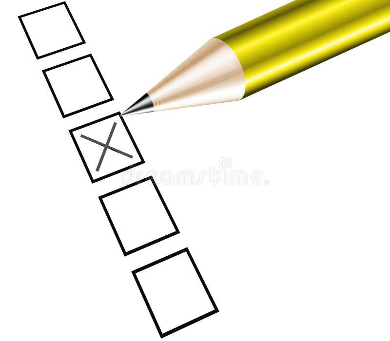 Survey boxes stock image. Image of selection, questionnaire - 64623203