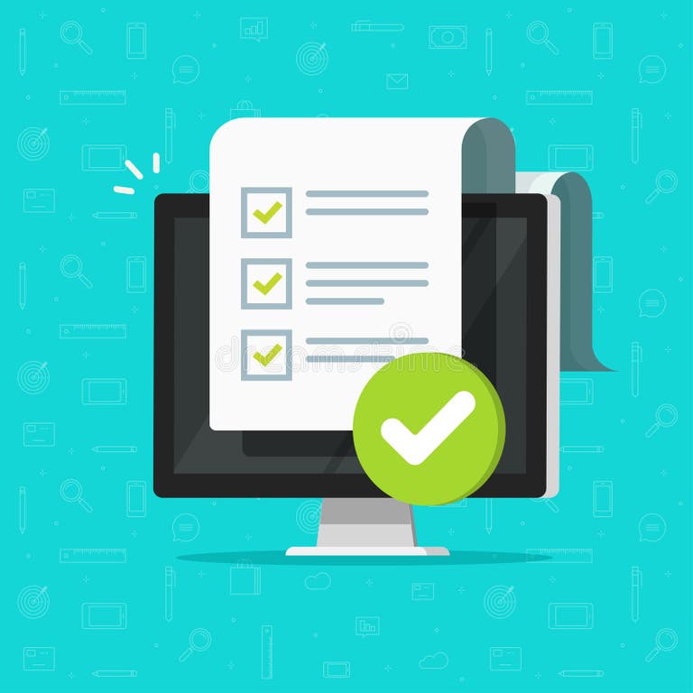 Checklist Cartoon Stock Illustrations – 19,733 Checklist Cartoon Stock ...