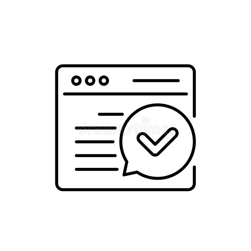 The Survey Confirmation Icon Represents Design Elements for Various ...