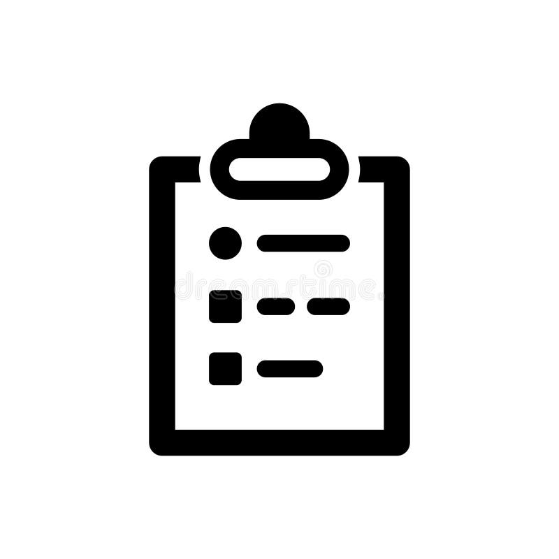 Survey icon stock vector. Illustration of questionnaire - 217124577