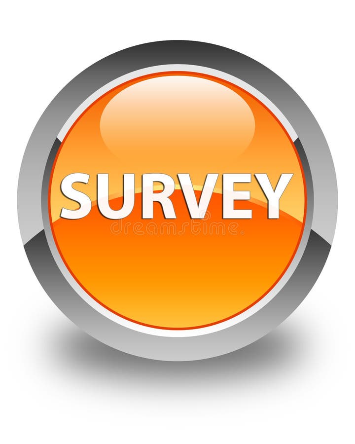 Survey Glossy Orange Round Button Stock Illustration - Illustration of ... Survey Glossy Orange Round Button Stock Illustration - Illustration of ...