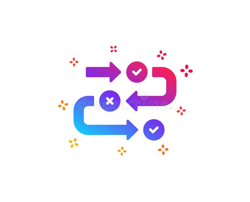 Survey Progress Icon. Algorithm Sign. Vector Stock Vector ...