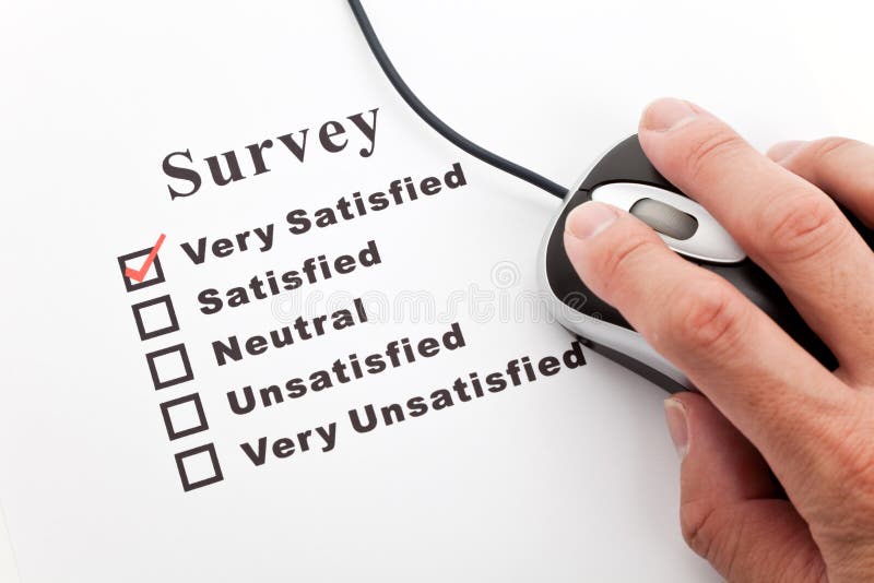 Online survey stock image. Image of questionnaire, magnifier - 9001247