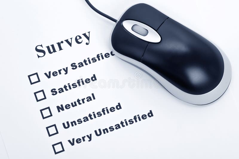 Online survey stock image. Image of questionnaire, magnifier - 9001247