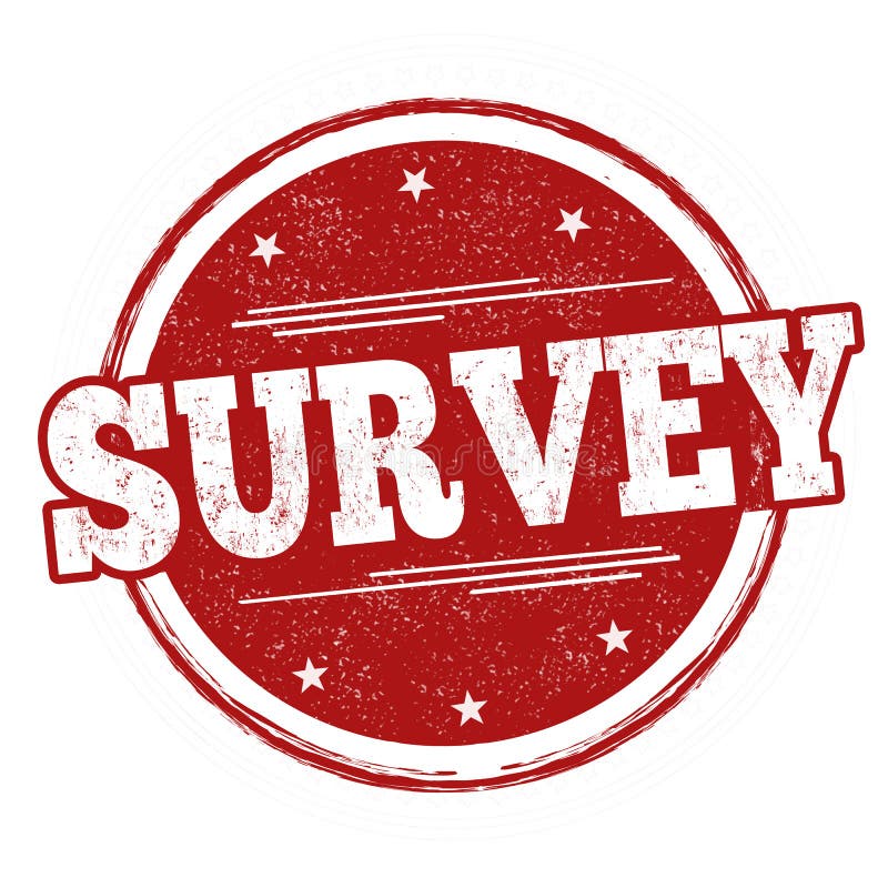 Survey Sign, Survey Icon, 6 Colors Included Stock Vector - Illustration ...