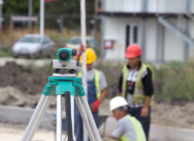 Leveling survey stock photo. Image of industry, mineral - 32722418