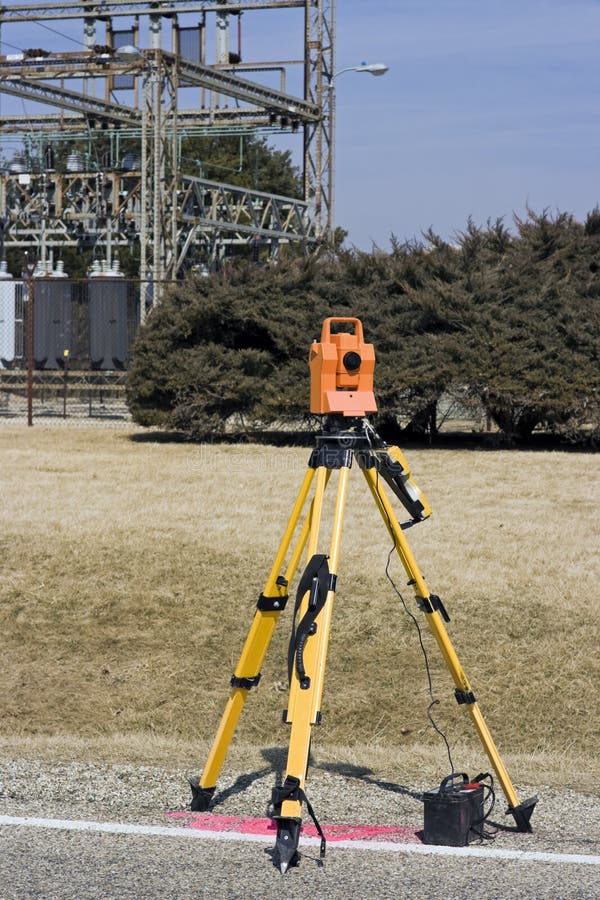 Surveying Electric Compound Stock Photo - Image of effort, measurement ...