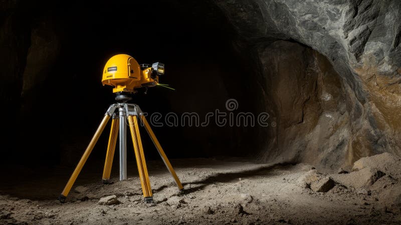 Surveying Equipment in Cave Advanced Technology Underground Exploration ...