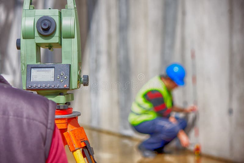 Surveying tools stock photo. Image of level, construction - 78079438