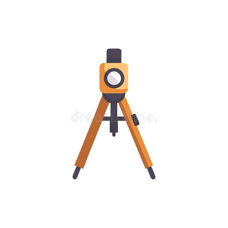 Surveyor Compass Icon for Precision Work Stock Image - Illustration of ...