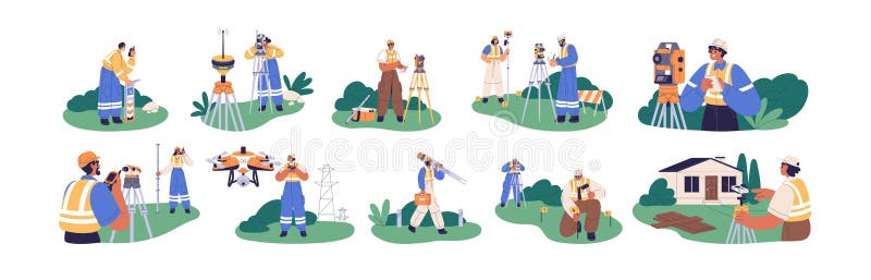 Cartoon Building Surveyor Stock Illustrations – 225 Cartoon Building ...