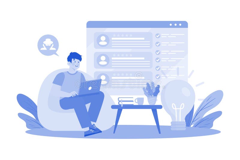 Surveys Allow for Anonymous and Honest Feedback Stock Vector ...