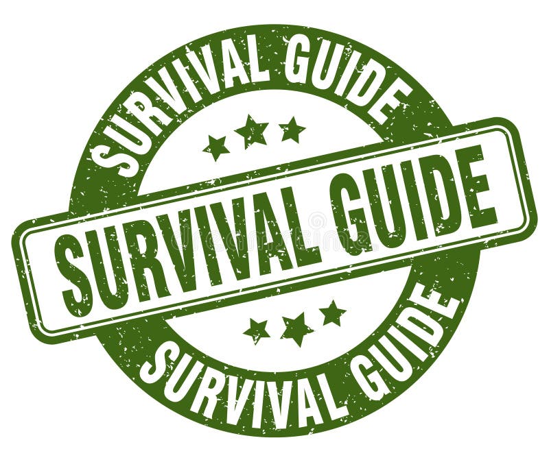 Survival Guide Stamp. Survival Guide Label. Round Grunge Sign Stock ...