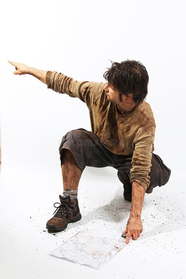 Survival man stock photo. Image of life, handsome, water - 28018910