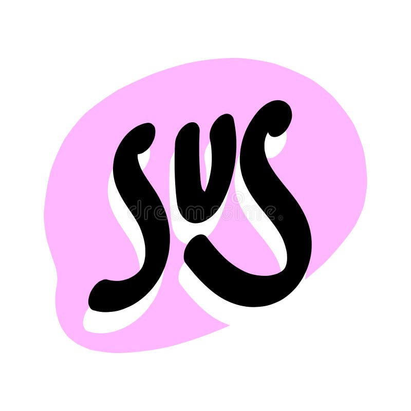 Sus Gen Z Sticker in EPS Vector Stock Vector - Illustration of hand ...