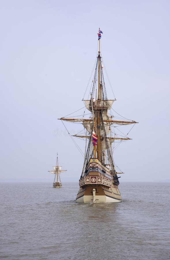 The Susan Constant, Godspeed and Discovery, Editorial Image - Image of ...