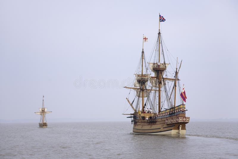 The Susan Constant, Godspeed and Discovery, Editorial Image - Image of ...