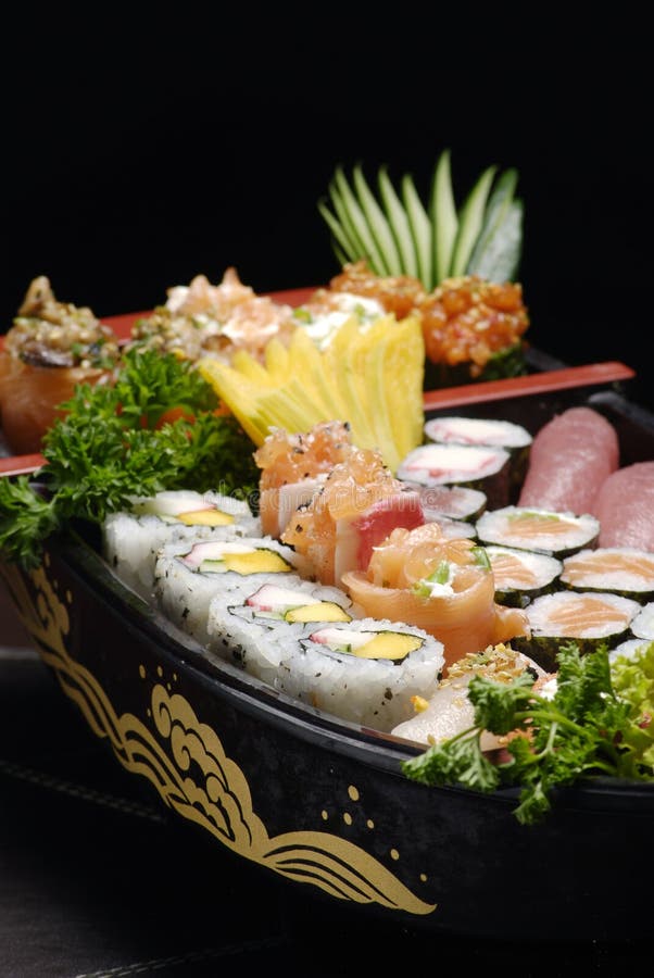 Japanese sushi stock image. Image of japan, food, fish - 4670591