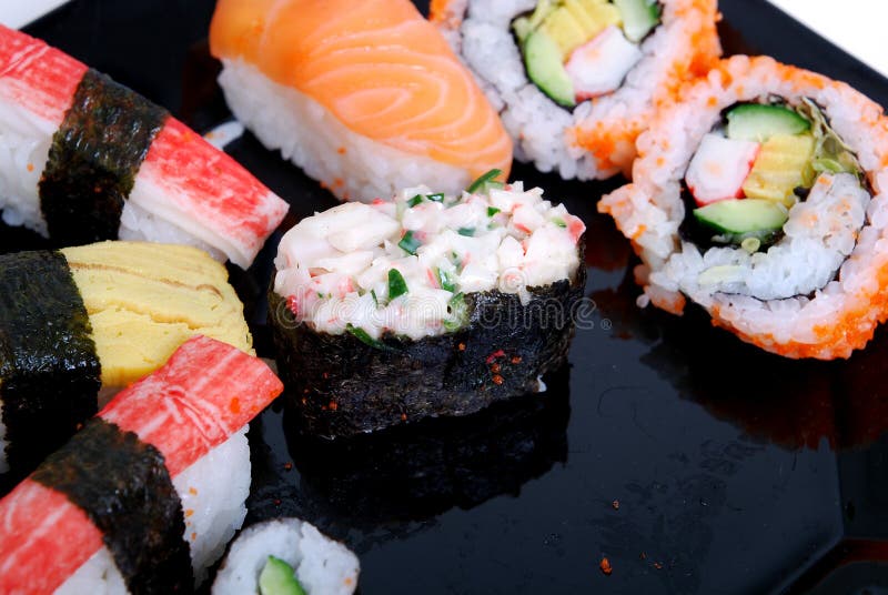 Lots of Sushi stock photo. Image of seaweed, korean, nori - 254128