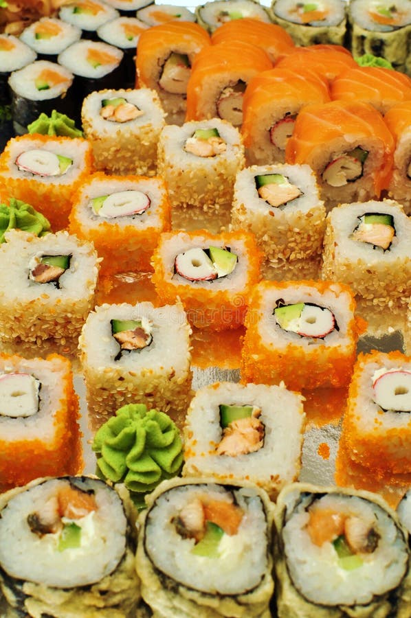 Sushi stock photo. Image of caviar, japan, delicacy, seaweed - 26414214