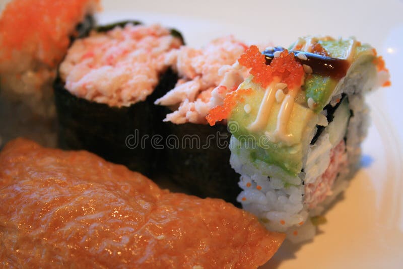 Sushi Assortment stock photo. Image of japan, japanese - 9084438