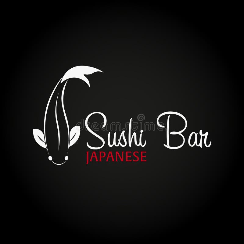 Sushi Bar Logo Template Design with Chopstick. Bar, Restaurant. Vector ...