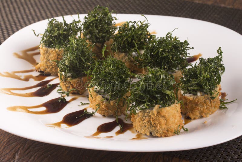 Traditional Brazilian Sushi Couve Stock Photos - Free & Royalty-Free ...
