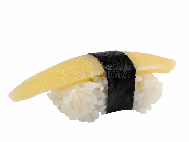 Caviar de arenque sushi imagem de stock. Imagem de amarelo - 1103633