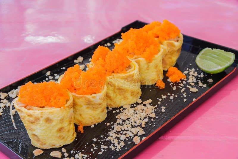 Sushi egg stock image. Image of cuisine, food, traditional - 45543919