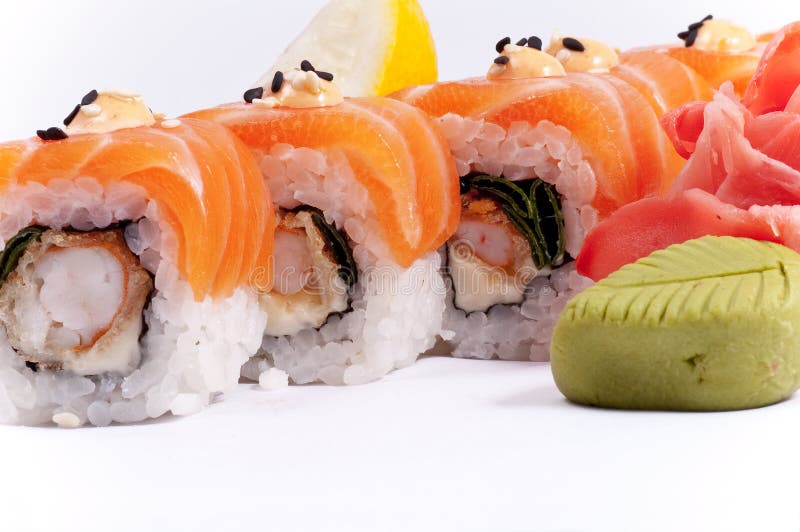 Japanese sushi stock photo. Image of meat, sashimi, dish - 19849212