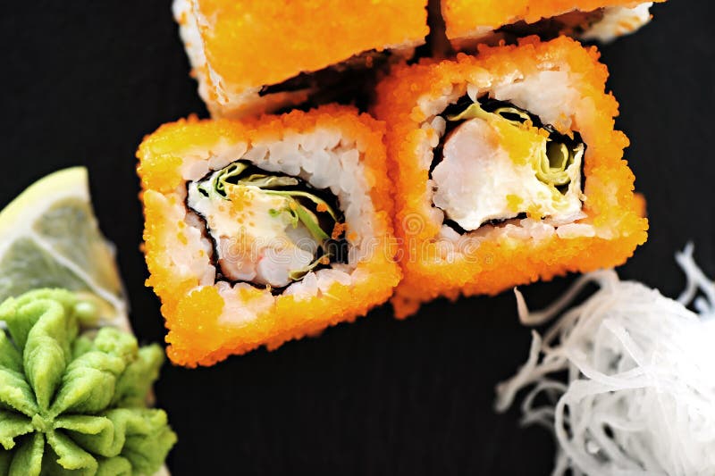 Sushi stock photo. Image of appetizer, atsui, japanese - 67110684