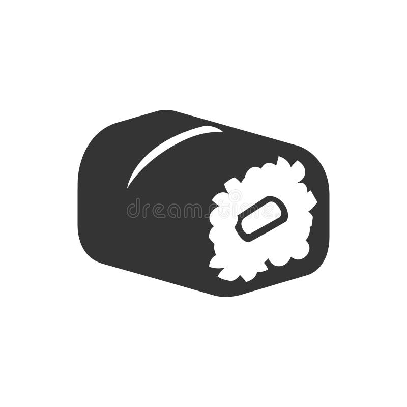 Sushi Icon stock vector. Illustration of sign, icon - 296705792