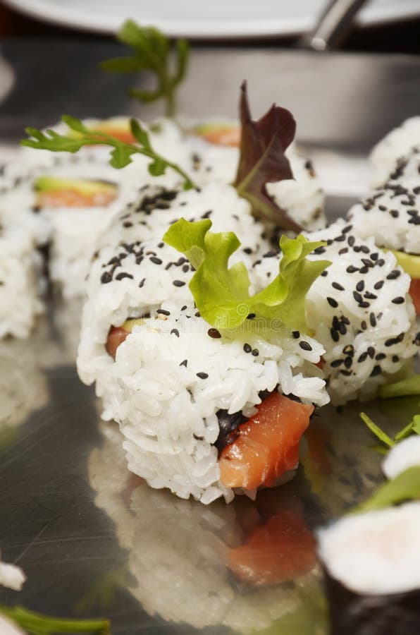 Sushi stock photo. Image of state, maki, gourmet, eating - 43720304