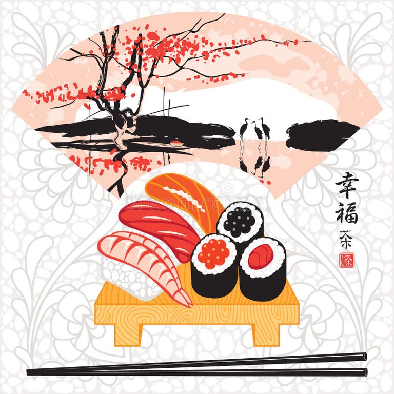 Sushi Boat Stock Illustrations – 1,787 Sushi Boat Stock Illustrations ...
