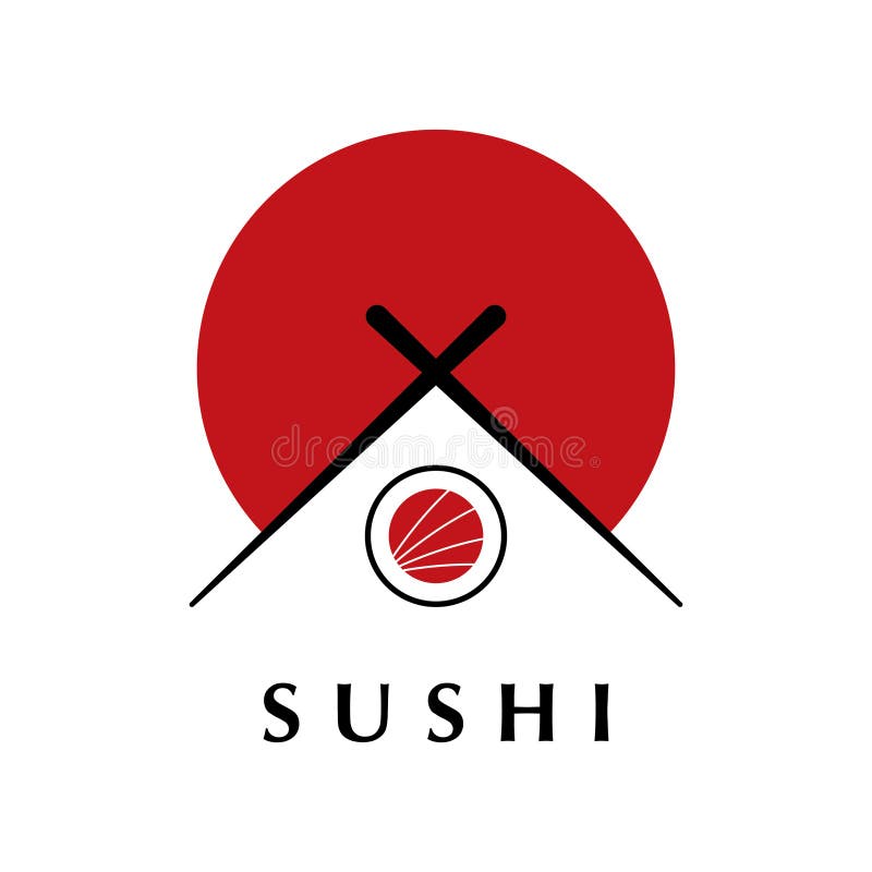 Sushi logo vector stock vector. Illustration of meal - 277468407