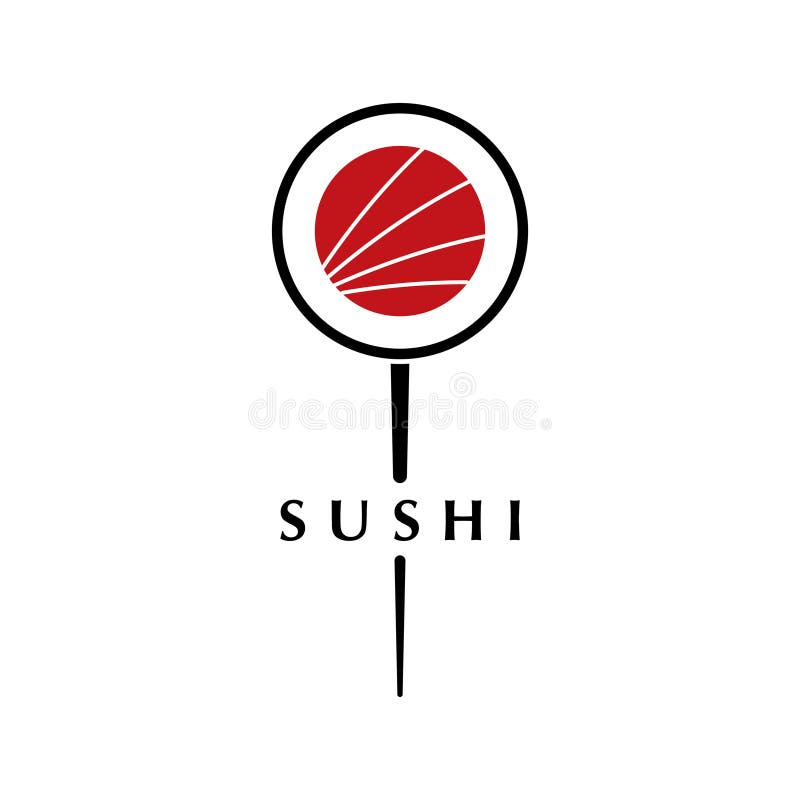 Sushi logo vector stock vector. Illustration of caviar - 277468435