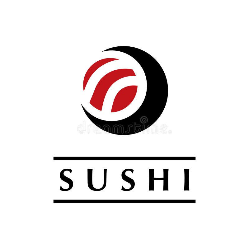 Sushi logo vector stock vector. Illustration of icon - 277468447