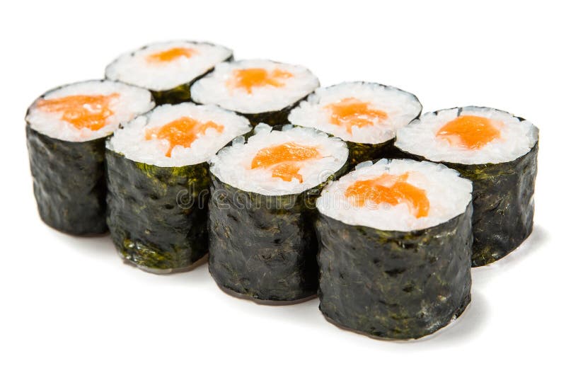 Sake maki stock photo. Image of object, meals, restaurant - 43080760