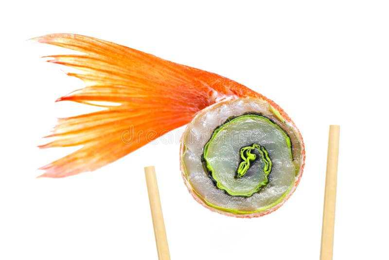 Sushi Maki Red-Fish stock photo. Image of maki, food - 26333338