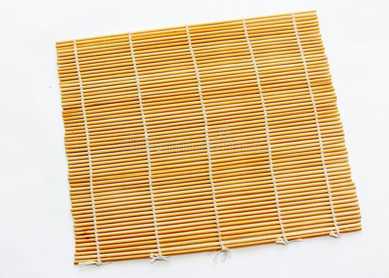 Sushi Mat stock image. Image of wrap, bamboo, maki, sticks - 14715087