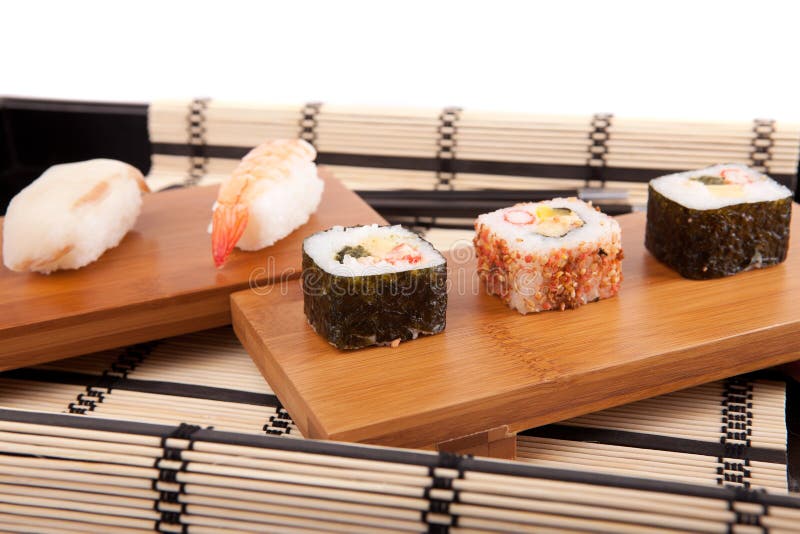 Sushi pieces stock photo. Image of oriental, avocado - 22922856