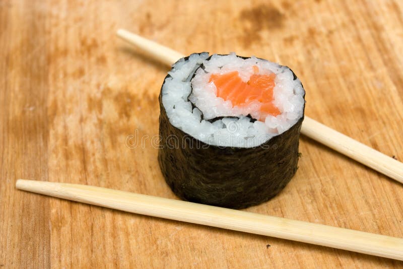 Sushi roll stock photo. Image of sushi, healthy, eating - 4949826